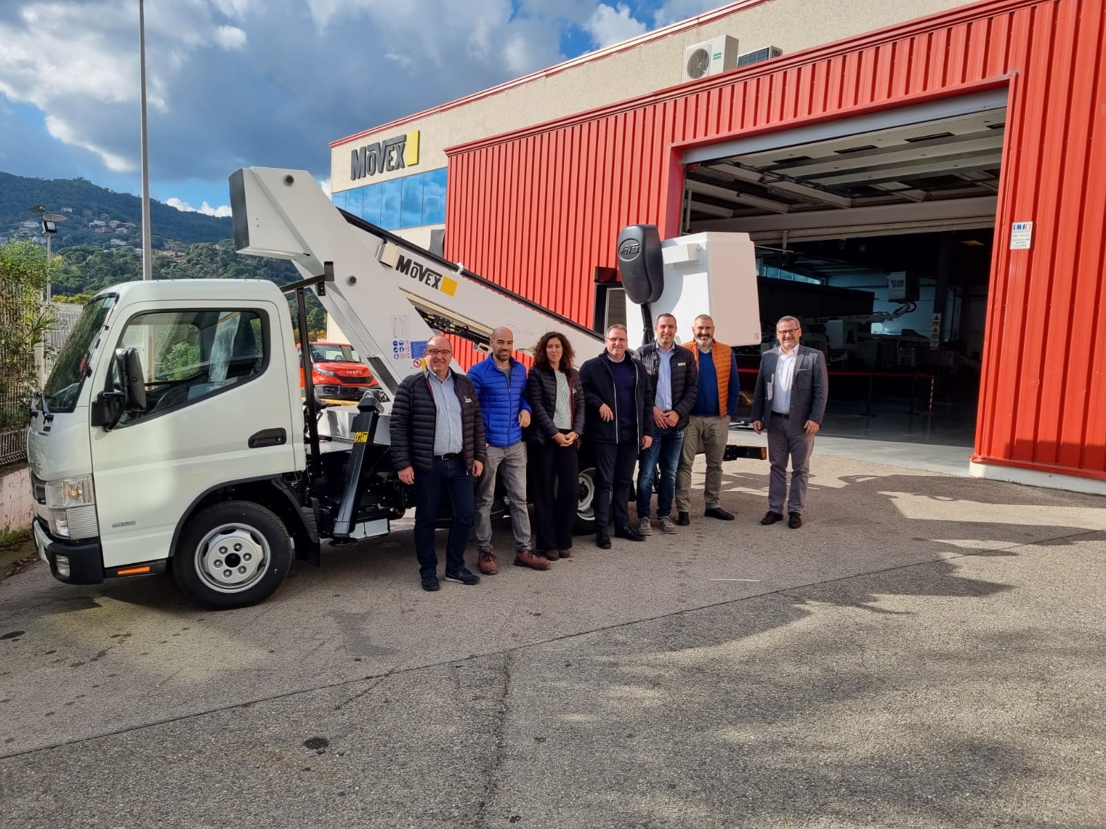 Movex and FE Group celebrate a year of relationship – Movexlift